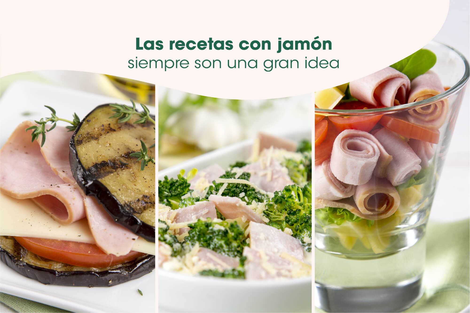 Las recetas con jamón siempre son una gran idea