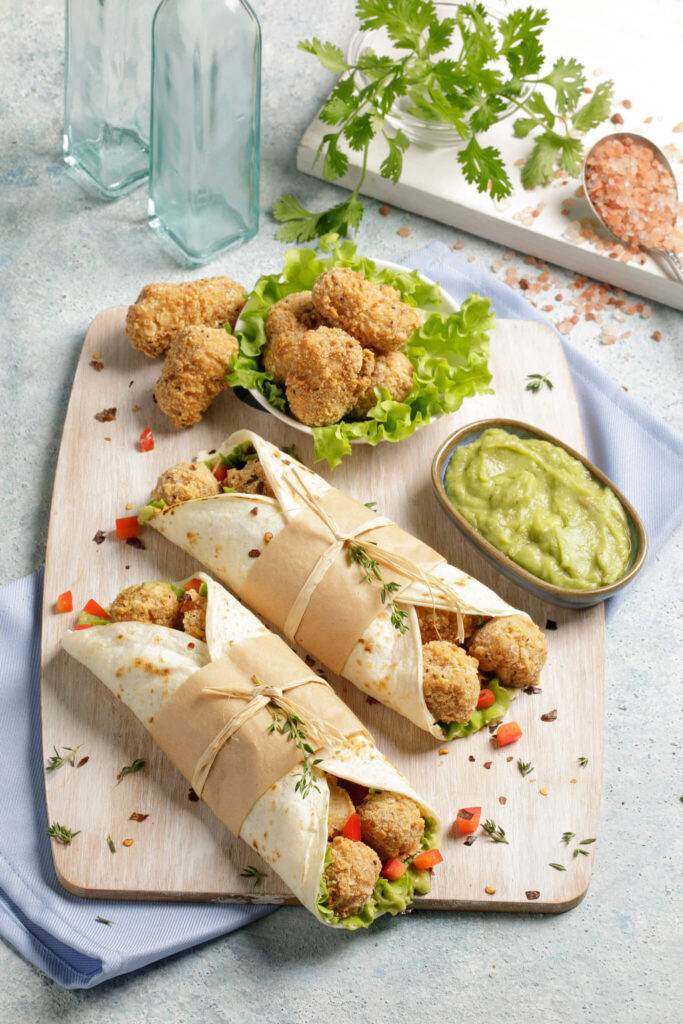 Burritos vegetarianos, en recetas pietrán