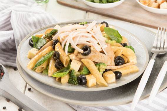 Ensalada de Pasta Fría con Jamón -Receta Práctica | Pietrán